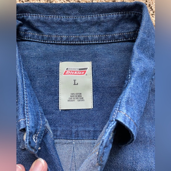 Dickies | Shirts | Nwot New Genuine Dickies Work Shirt Long Sleeve ...